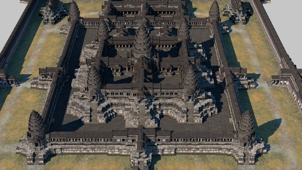 3D angkor wat - TurboSquid 1585703