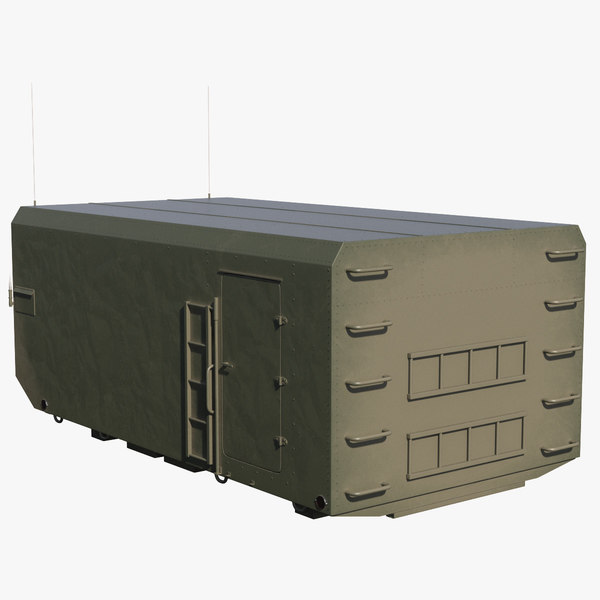 modèle 3D de Radar Cabin - TurboSquid 1586231