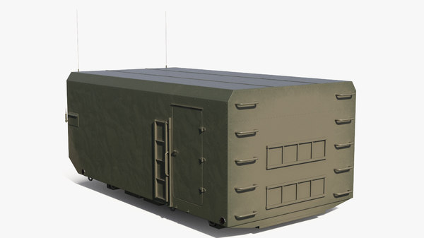 3D radar cabin model - TurboSquid 1586231