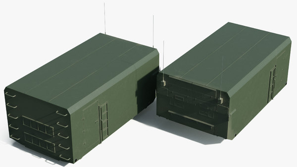 3D radar cabin model - TurboSquid 1586231