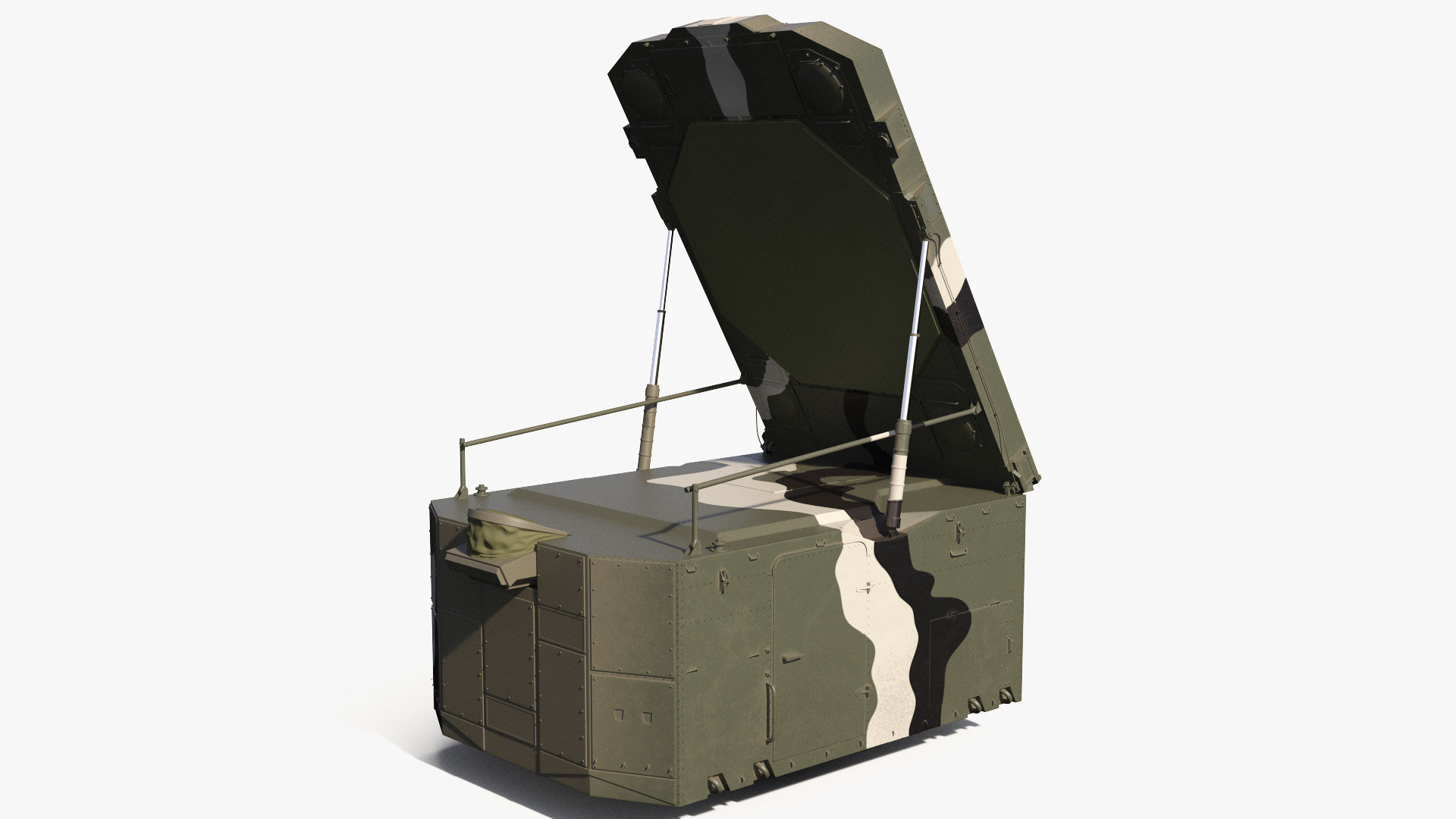 3D s300 camouflage radar flap model - TurboSquid 1586244