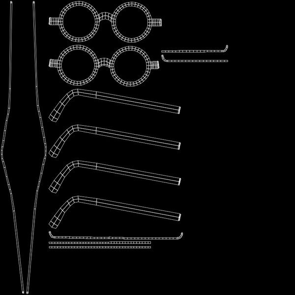 3D groucho marx glasses - TurboSquid 1585942