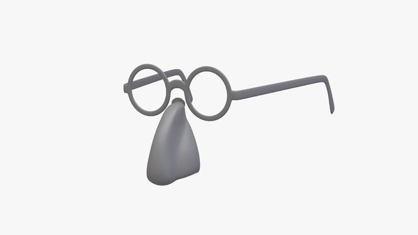 3D groucho marx glasses - TurboSquid 1585942