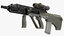 3D bullpup steyr aug thermal model - TurboSquid 1586211