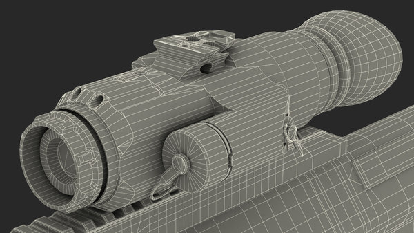 3D bullpup steyr aug thermal model - TurboSquid 1586211