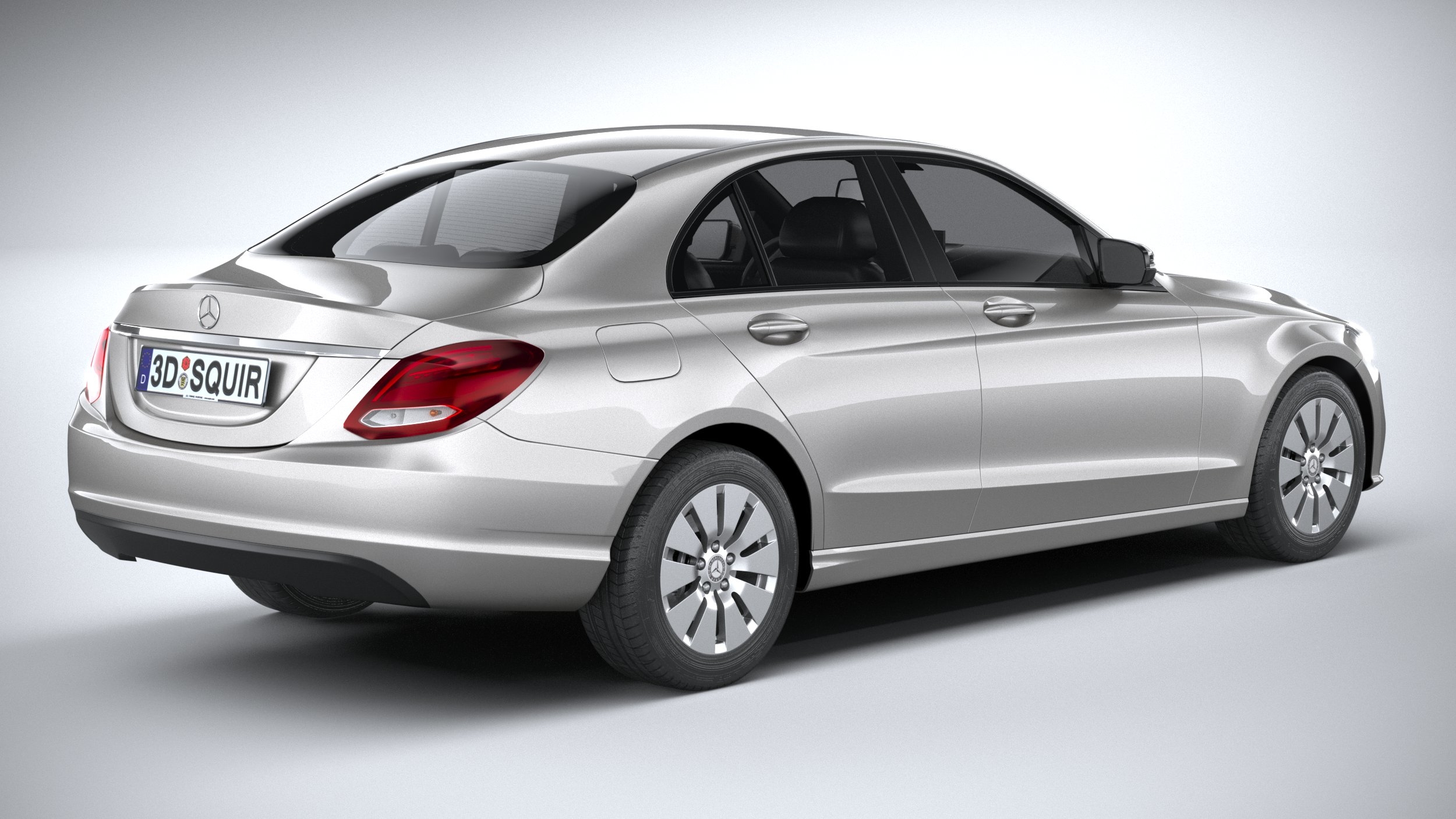 3D mercedes-benz c-class basic model - TurboSquid 1586022
