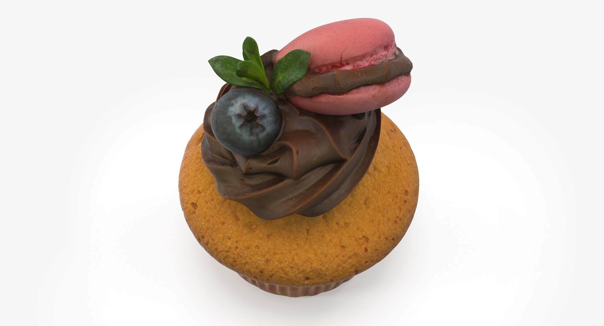 3D muffin photorealistic - TurboSquid 1586085