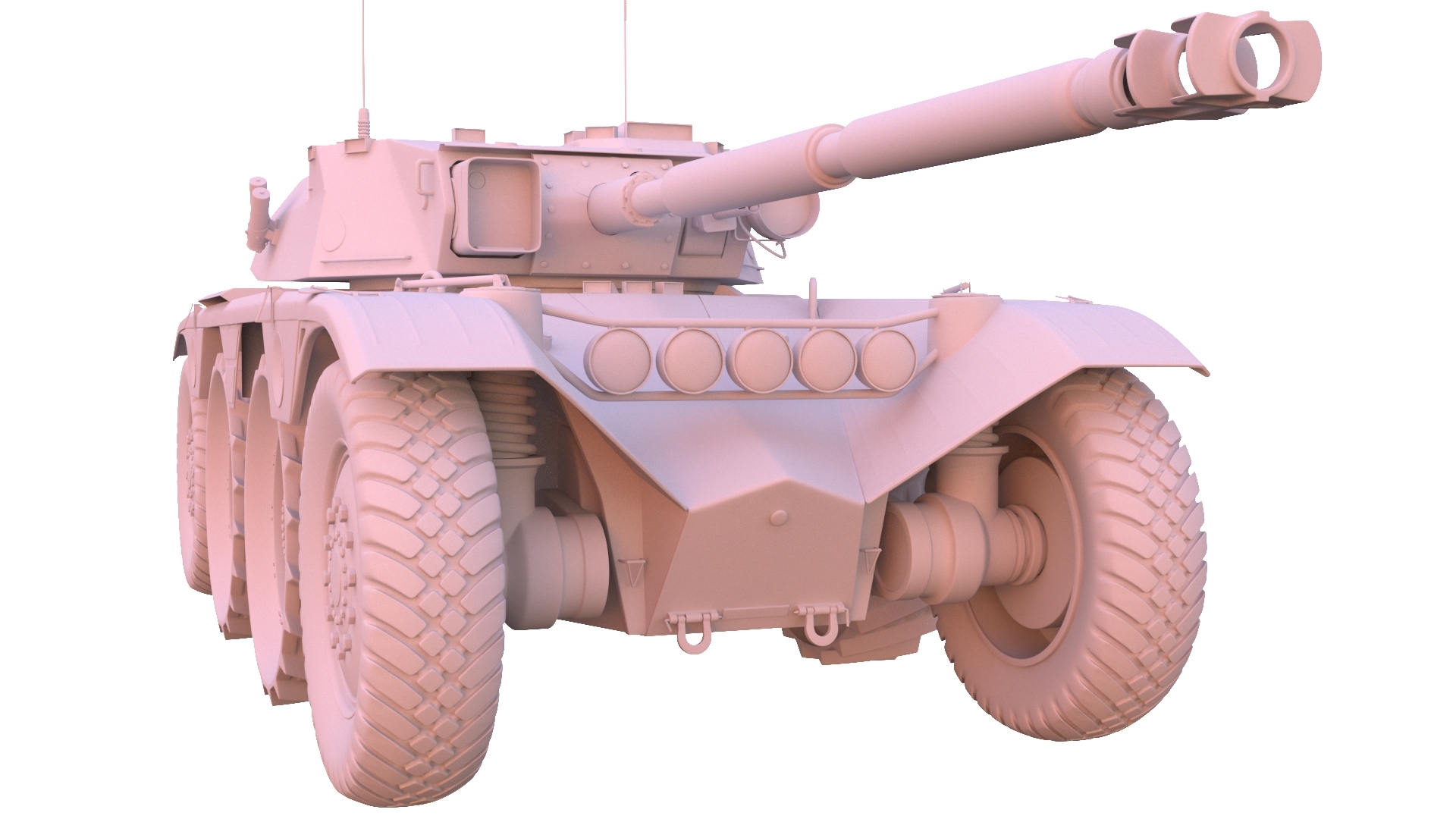 modelo 3d Panhard EBR 105 - TurboSquid 1586124