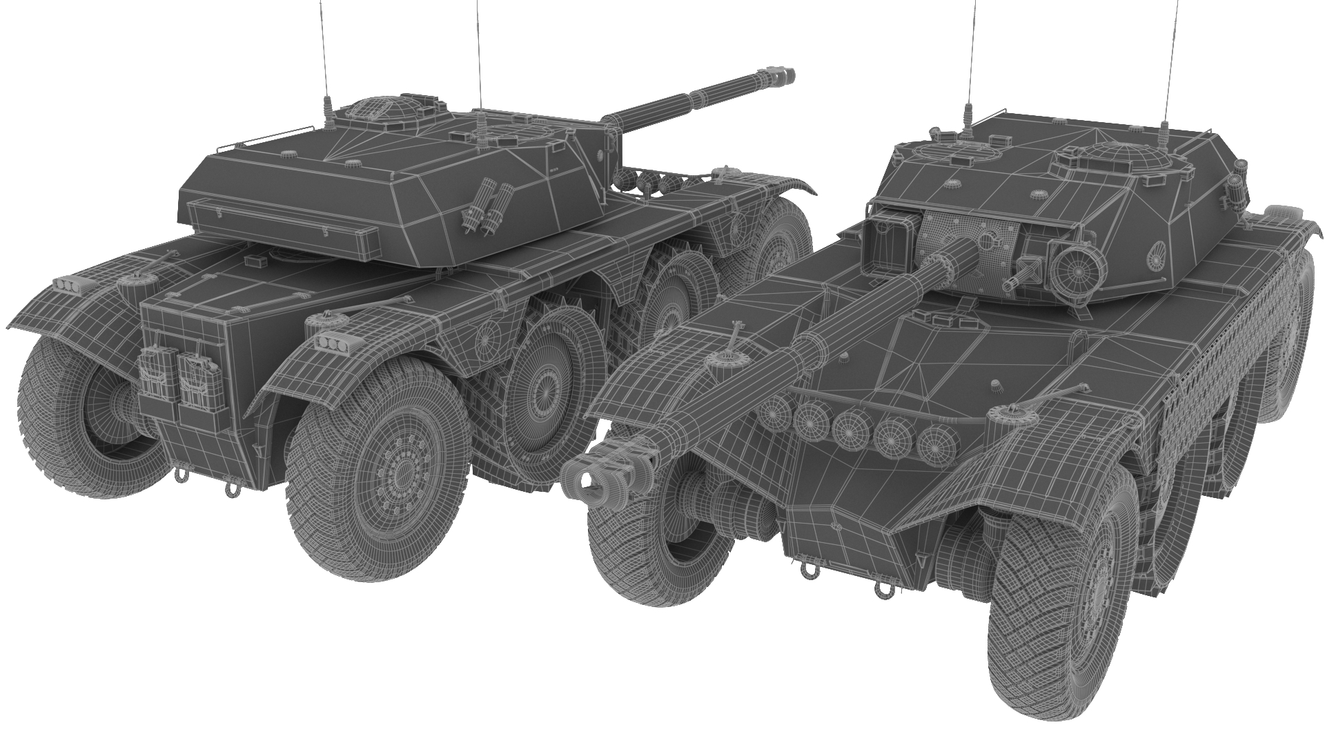 modèle 3D de Panhard EBR 105 - TurboSquid 1586124