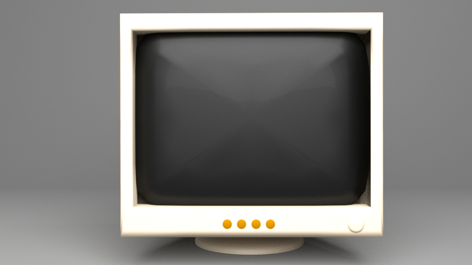 modelo 3d Monitor CRT de 24 pulgadas - TurboSquid 1586096