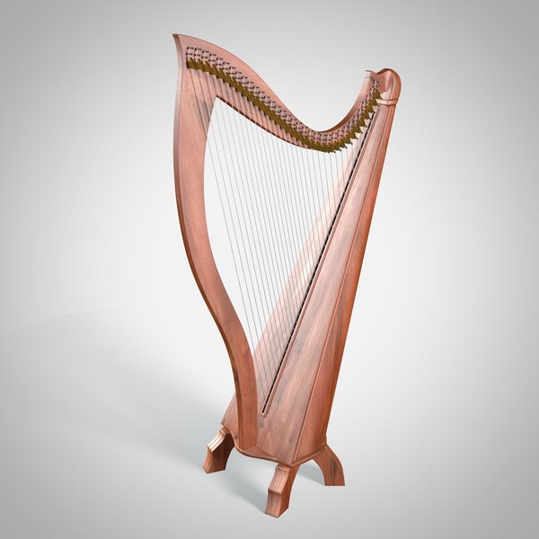 3D harp model - TurboSquid 1154815