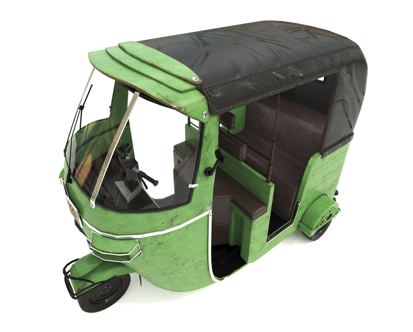 3D rickshaw substance model - TurboSquid 1586317