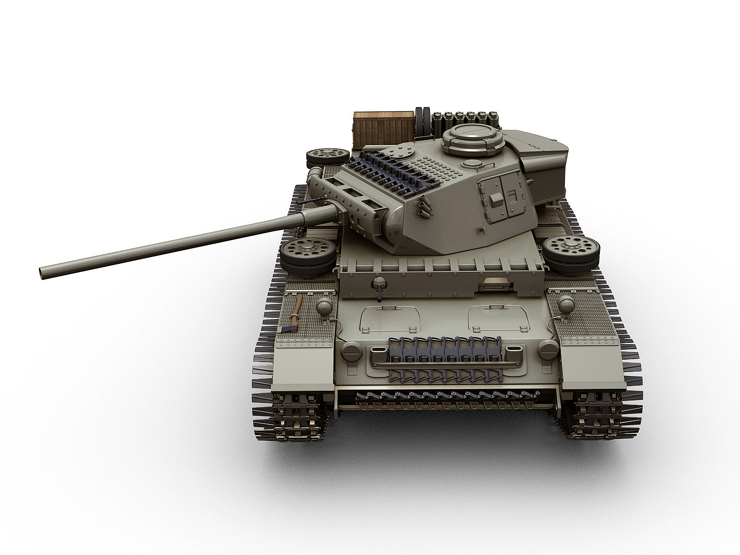 modelo 3d Panzer III Ausf G - TurboSquid 1586351
