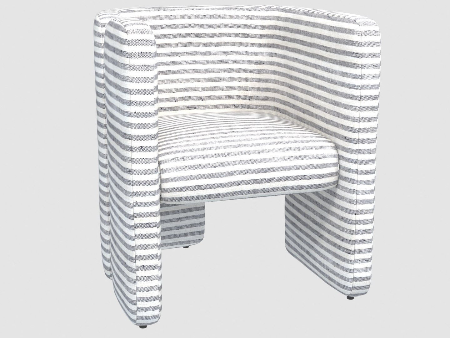 Fairfax chair swift thunder 3D model - TurboSquid 1586530