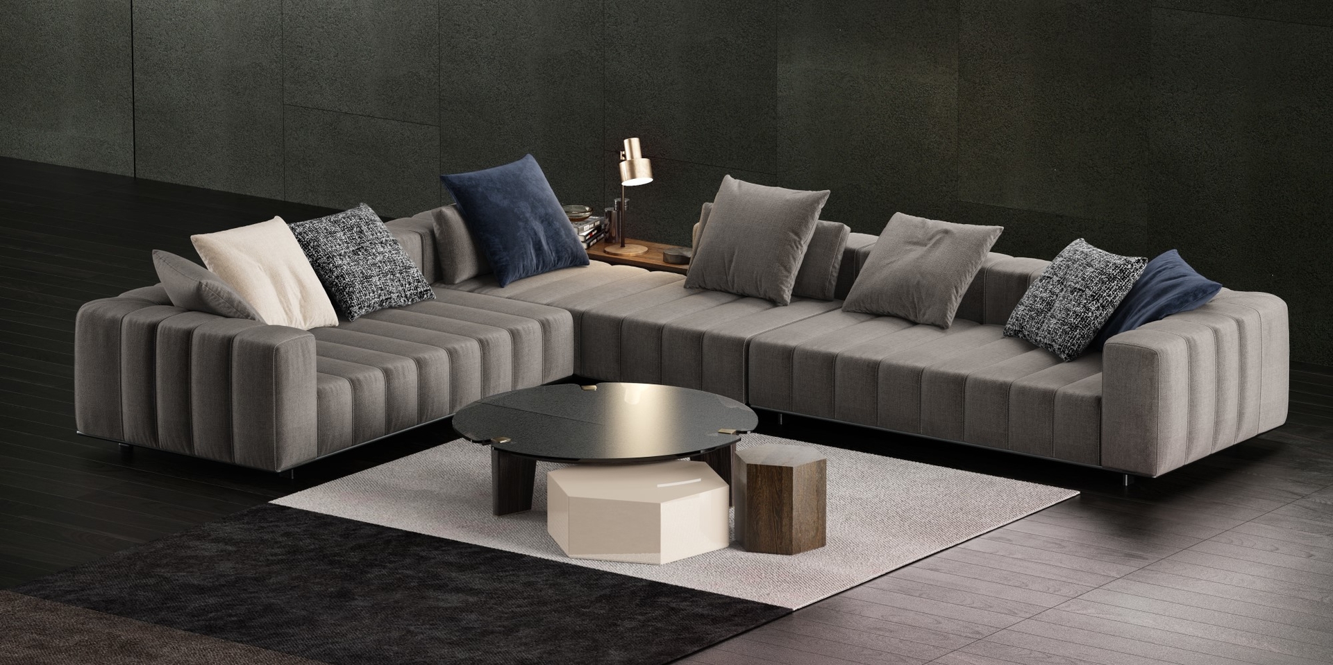 3d Minotti Freeman Tailor Sofa Model Turbosquid 1586554