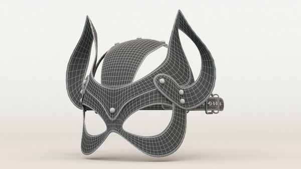 Cat mask 01 3D model - TurboSquid 1586733