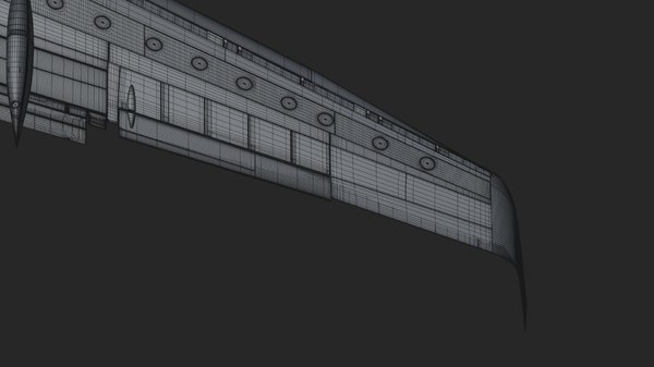 Commercial airplane 3D model - TurboSquid 1587204