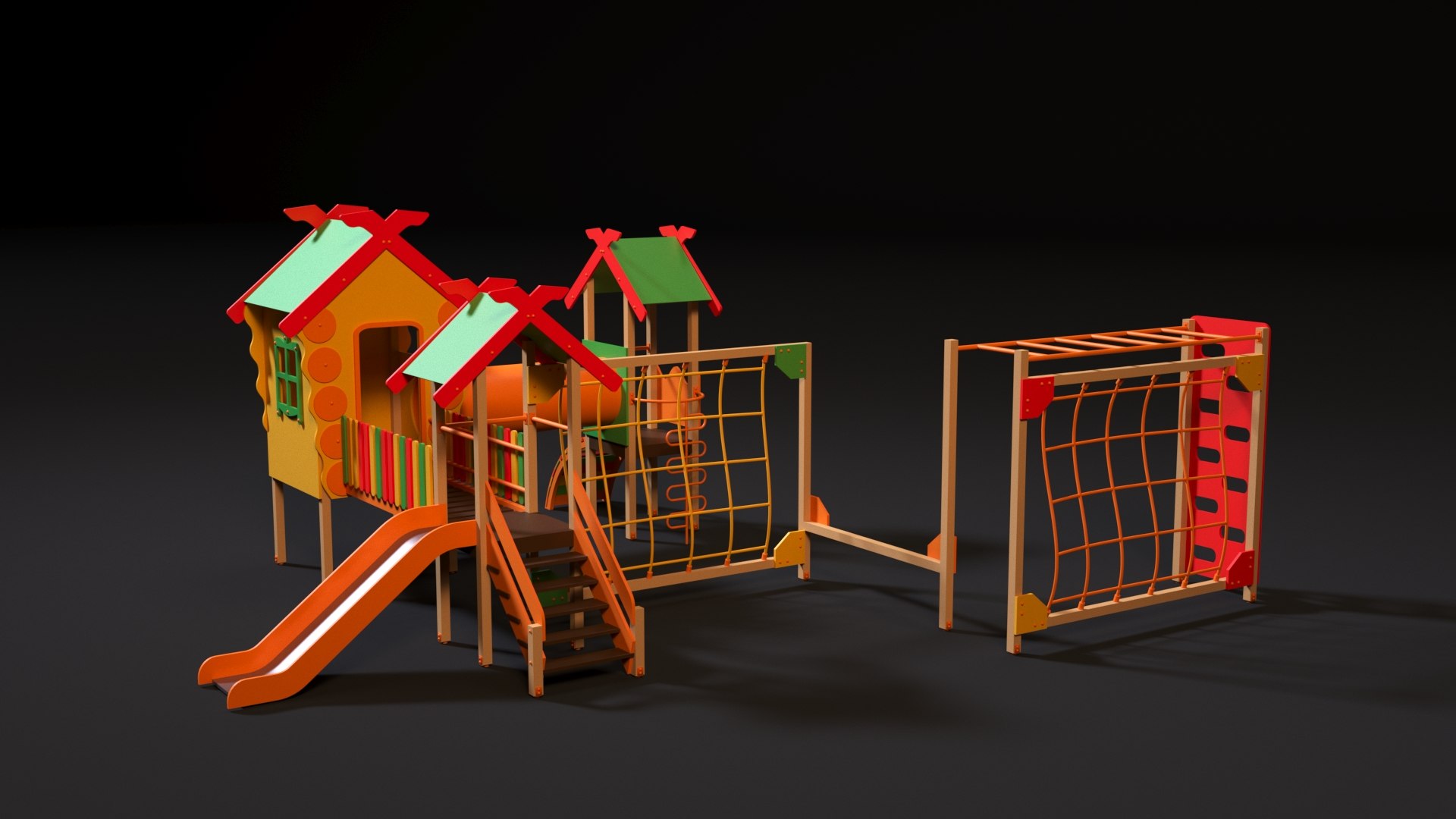 3D children play complex - TurboSquid 1587227