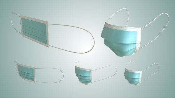 Customizable animatable face mask 3D - TurboSquid 1587343