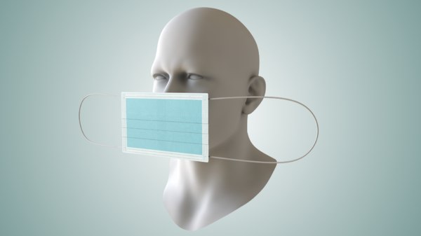 Customizable animatable face mask 3D - TurboSquid 1587343