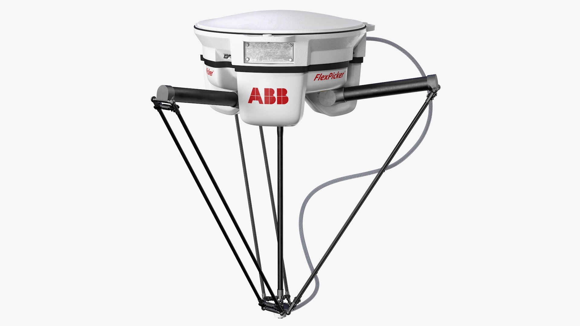 3D parallel robot abb irb model - TurboSquid 1587410