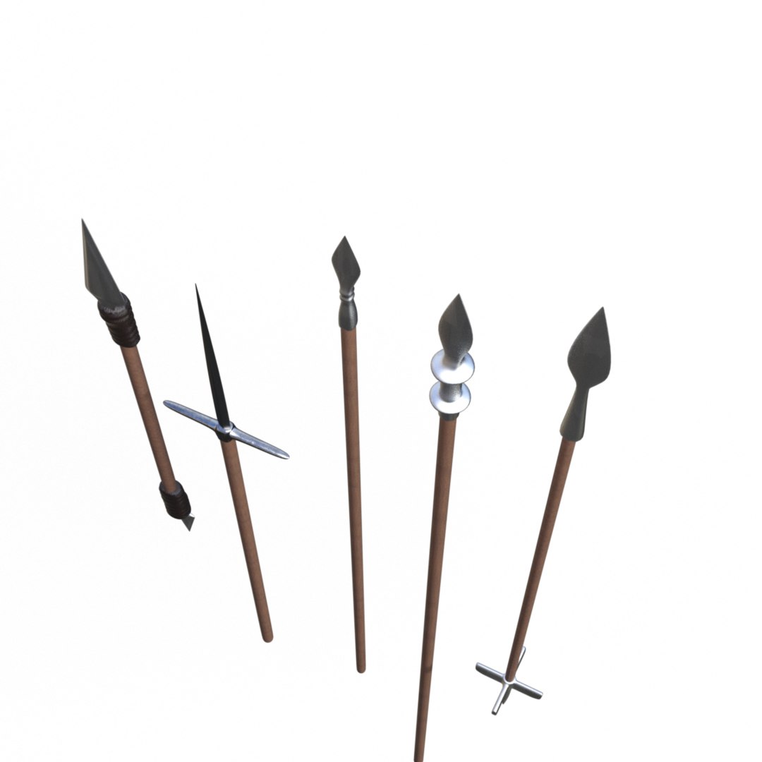 3D weapons sarissa menavlion - TurboSquid 1587413