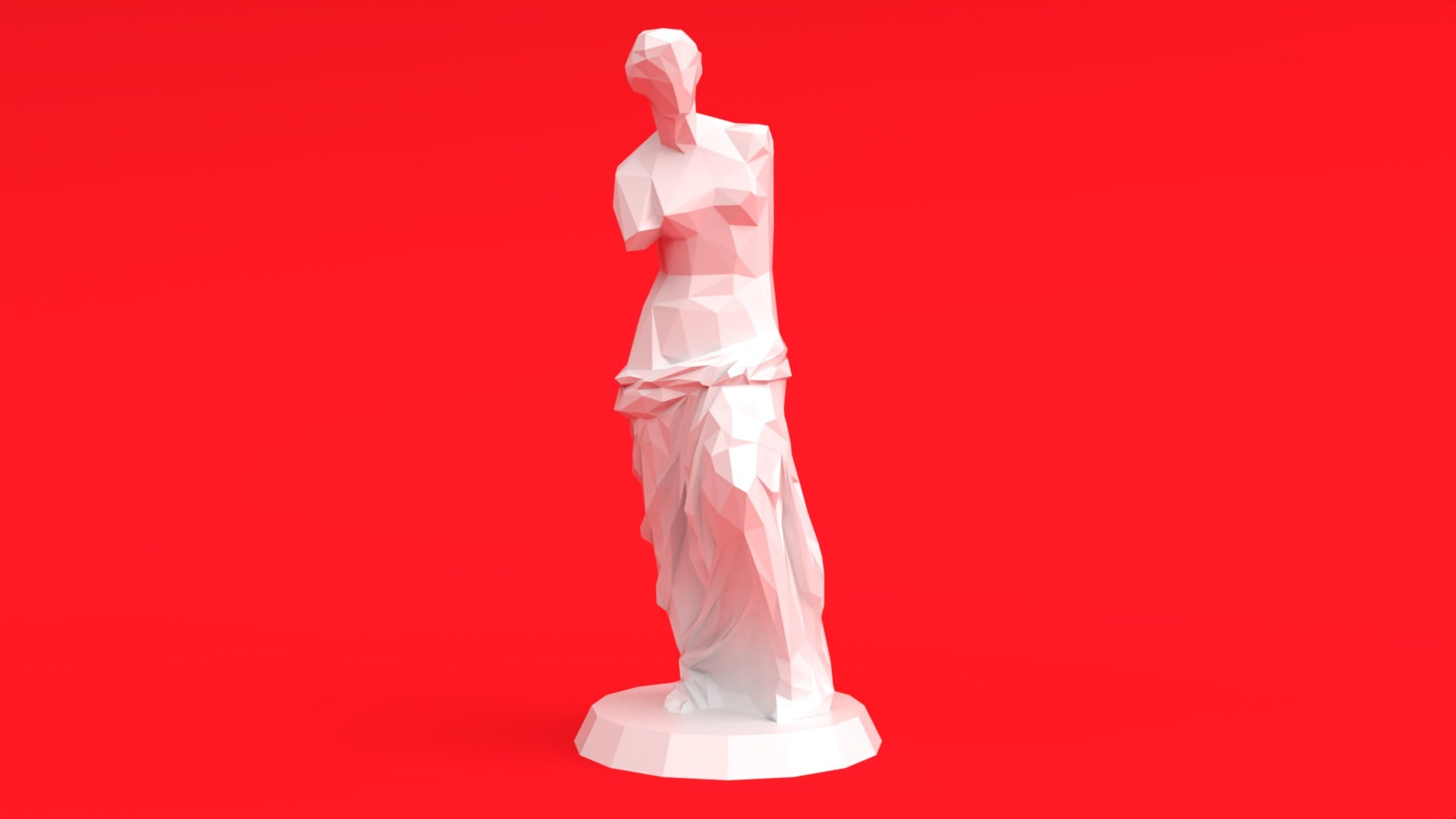 3D stylized venus milo sculpture - TurboSquid 1587387