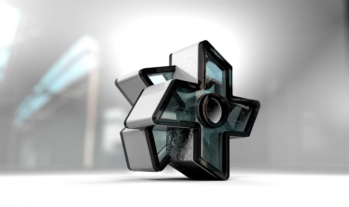 Geometry dash icon 7 3D model - TurboSquid 1587439