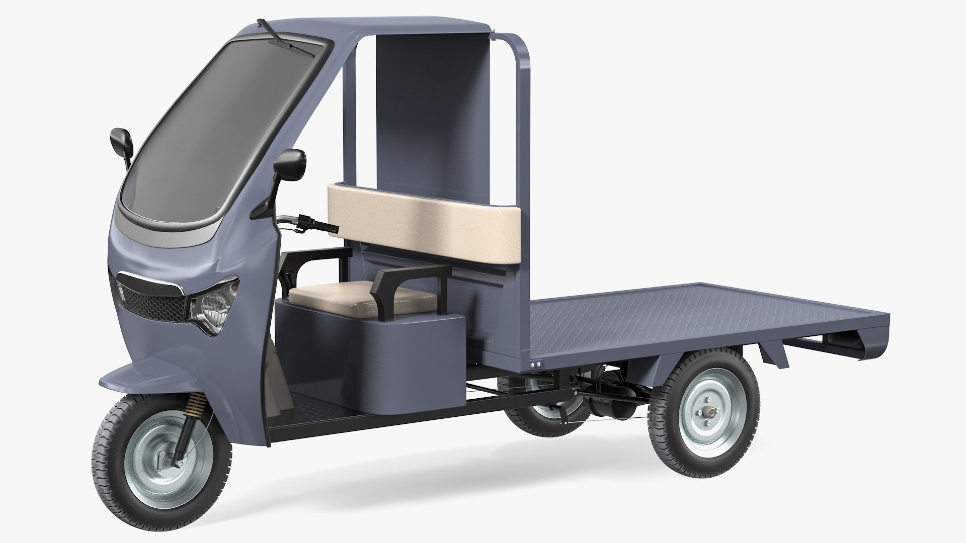 Wheeler cargo rickshaw 3D - TurboSquid 1587705