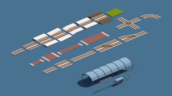 3d model cargo wagon