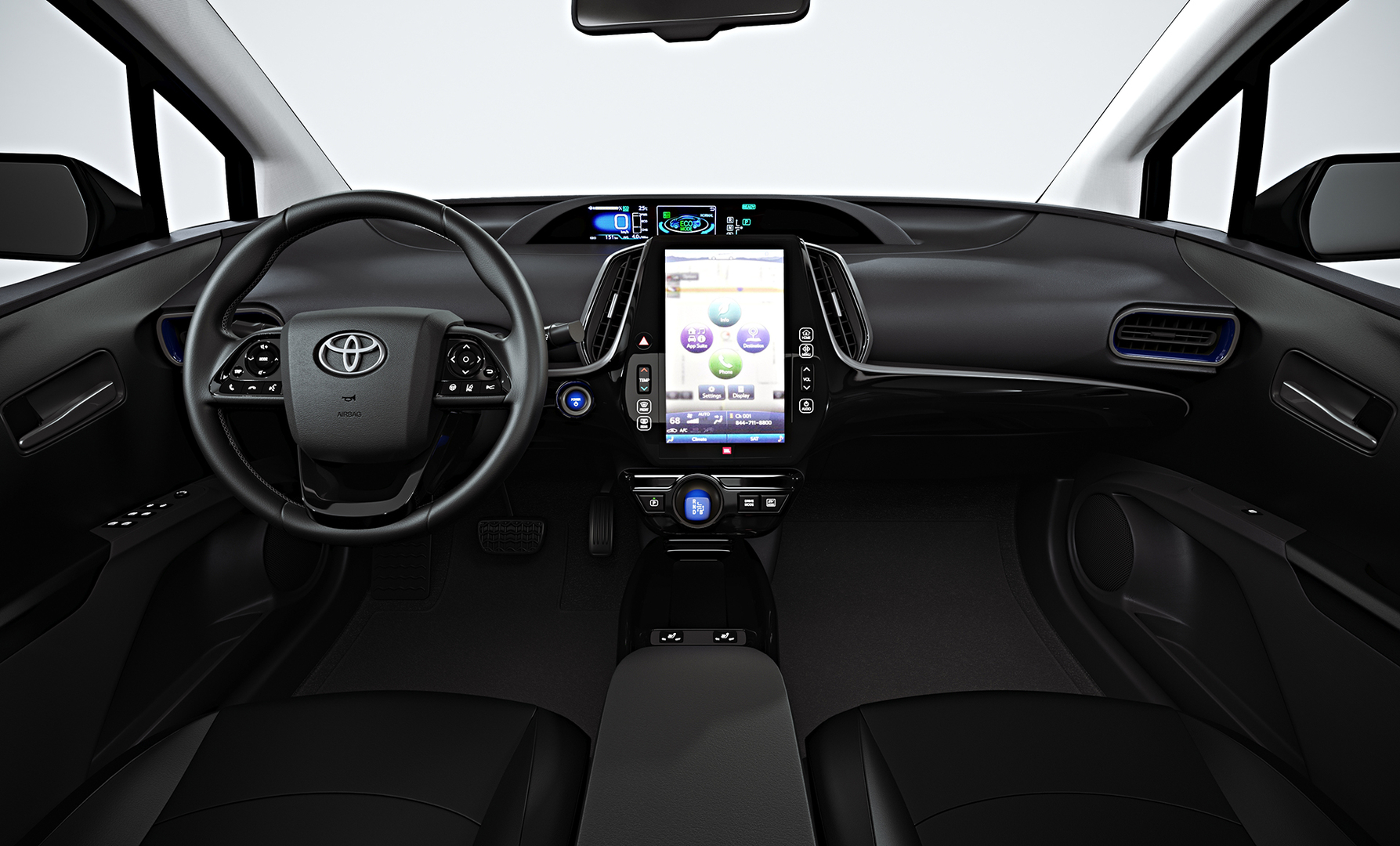 2019 toyota prius 3D model - TurboSquid 1412073