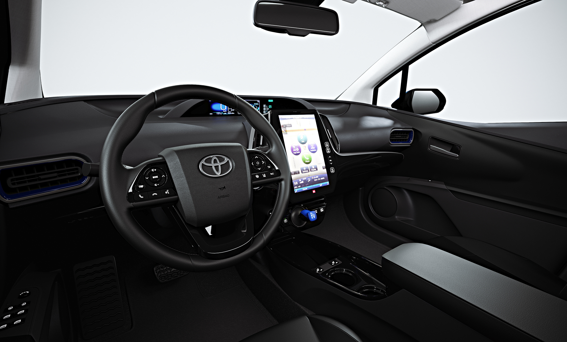 2019 toyota prius 3D model - TurboSquid 1412073