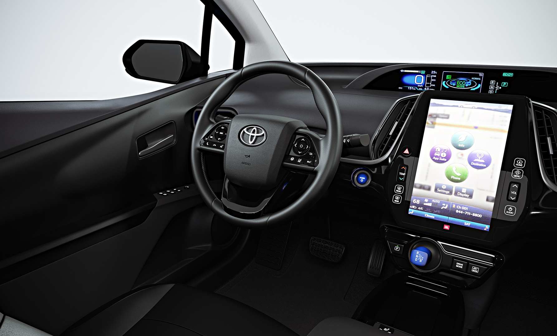 2019 toyota prius 3D model - TurboSquid 1412073