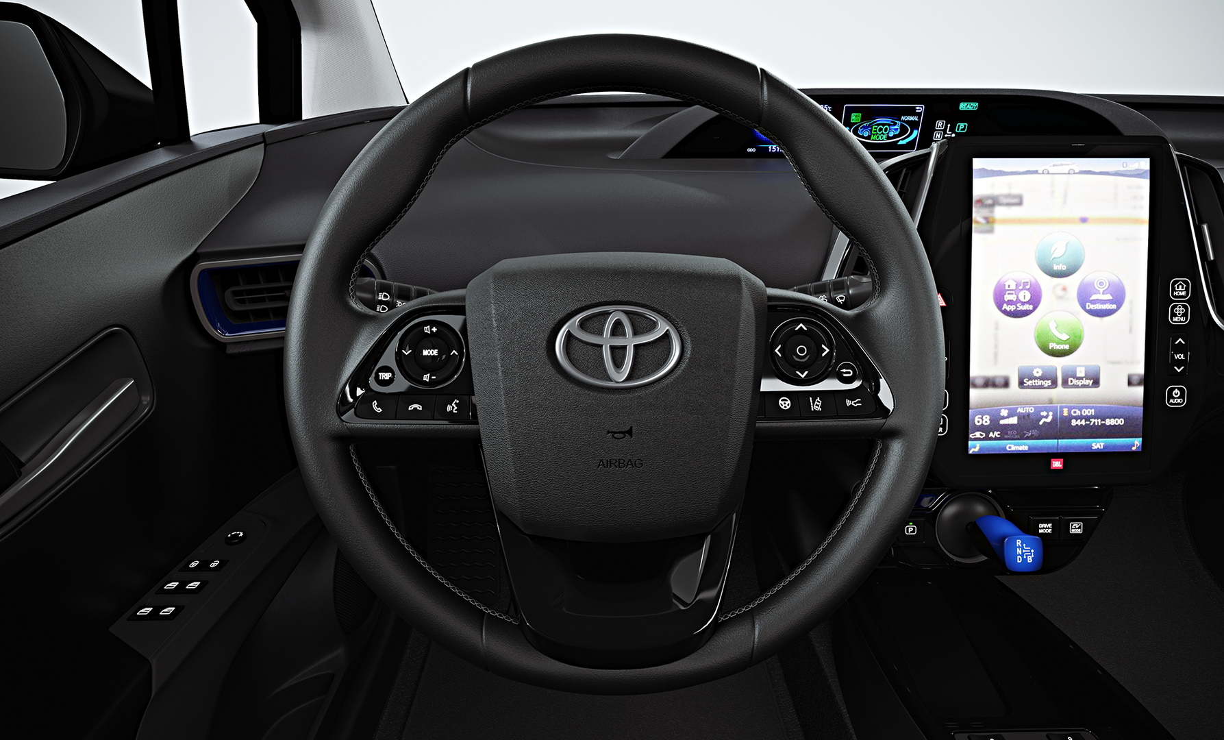 2019 toyota prius 3D model - TurboSquid 1412073