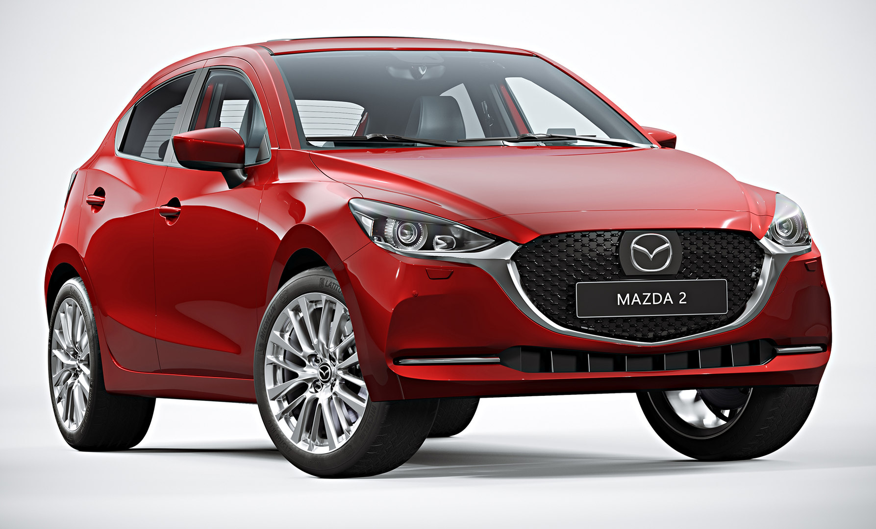 2020 Mazda 2 3D 모델 - TurboSquid 1541138