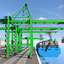 3D model port container terminal - TurboSquid 1587778