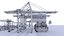 3D model port container terminal - TurboSquid 1587778