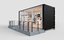 3D shipping container clothing store model - TurboSquid 1587927