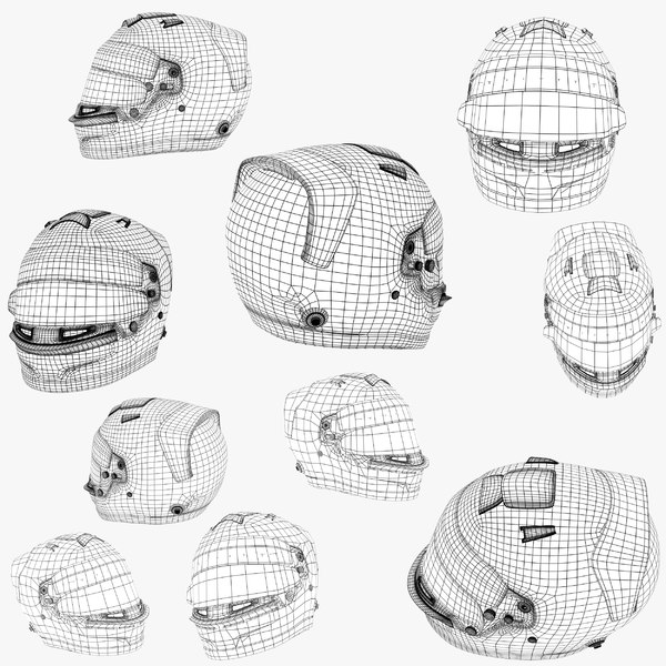 Hamilton 2020 helmet model - TurboSquid 1588037