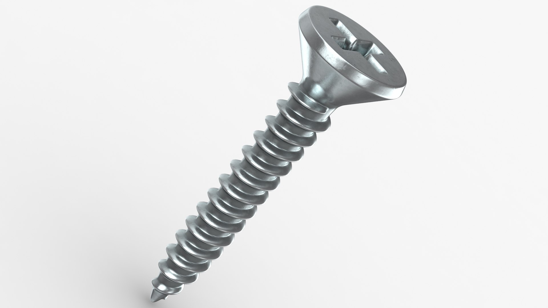phillips flat head screw 3D https://static.turbosquid.com/Preview/2020 ...