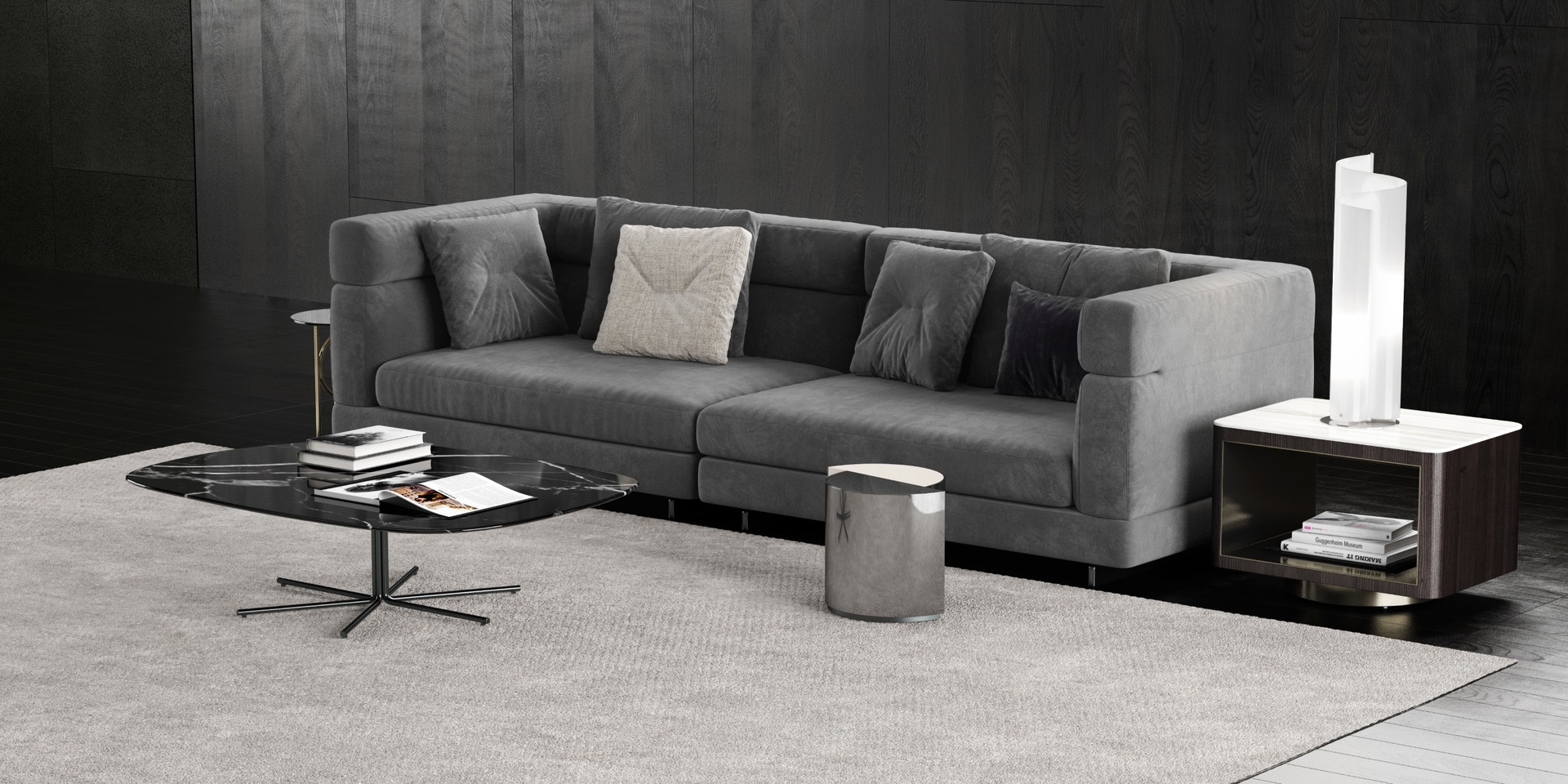 Minotti alexander sofa 3 3D - TurboSquid 1588030