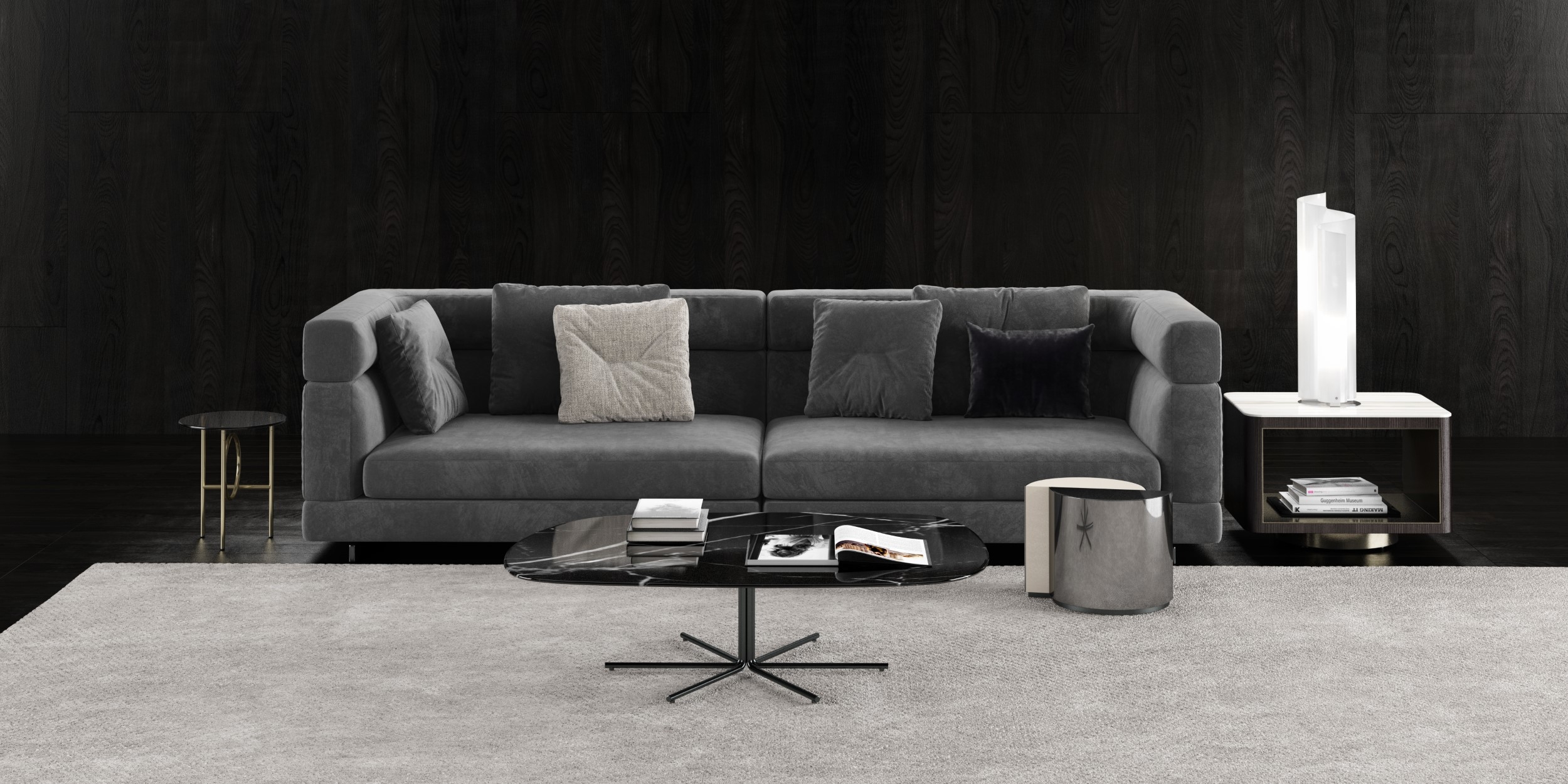 Minotti alexander sofa 3 3D - TurboSquid 1588030