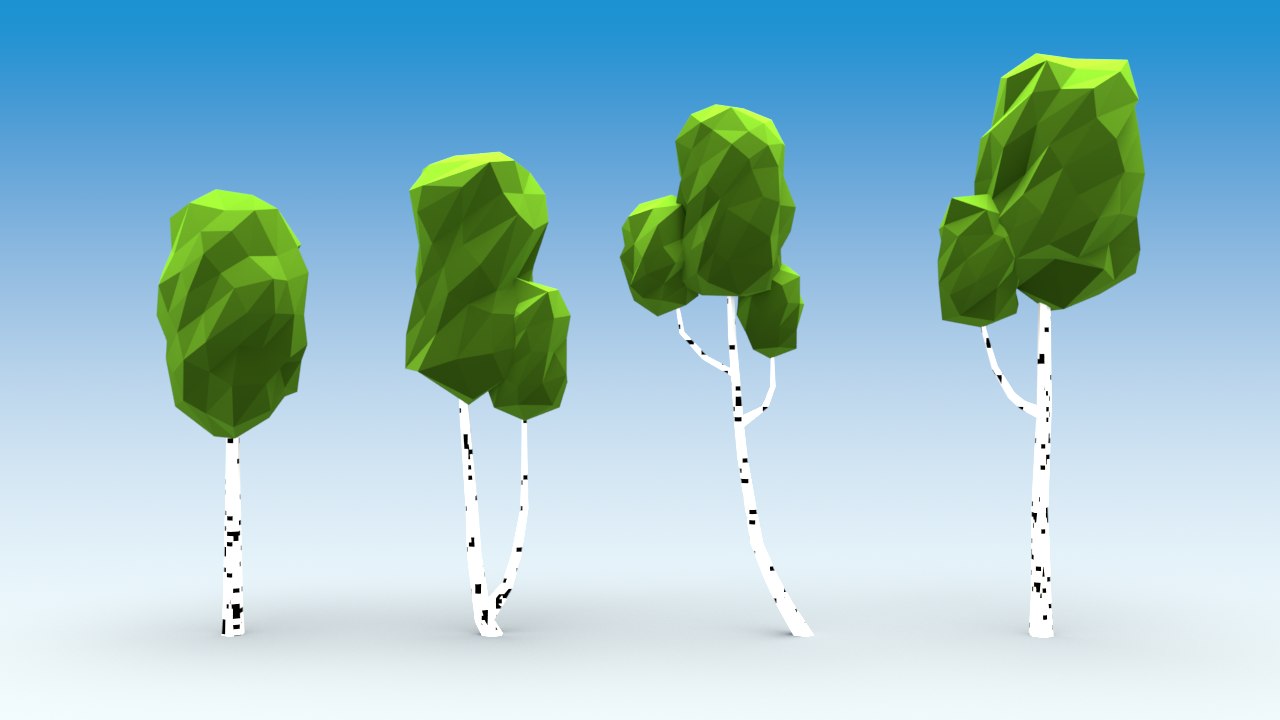 3D model games trees - TurboSquid 1588136