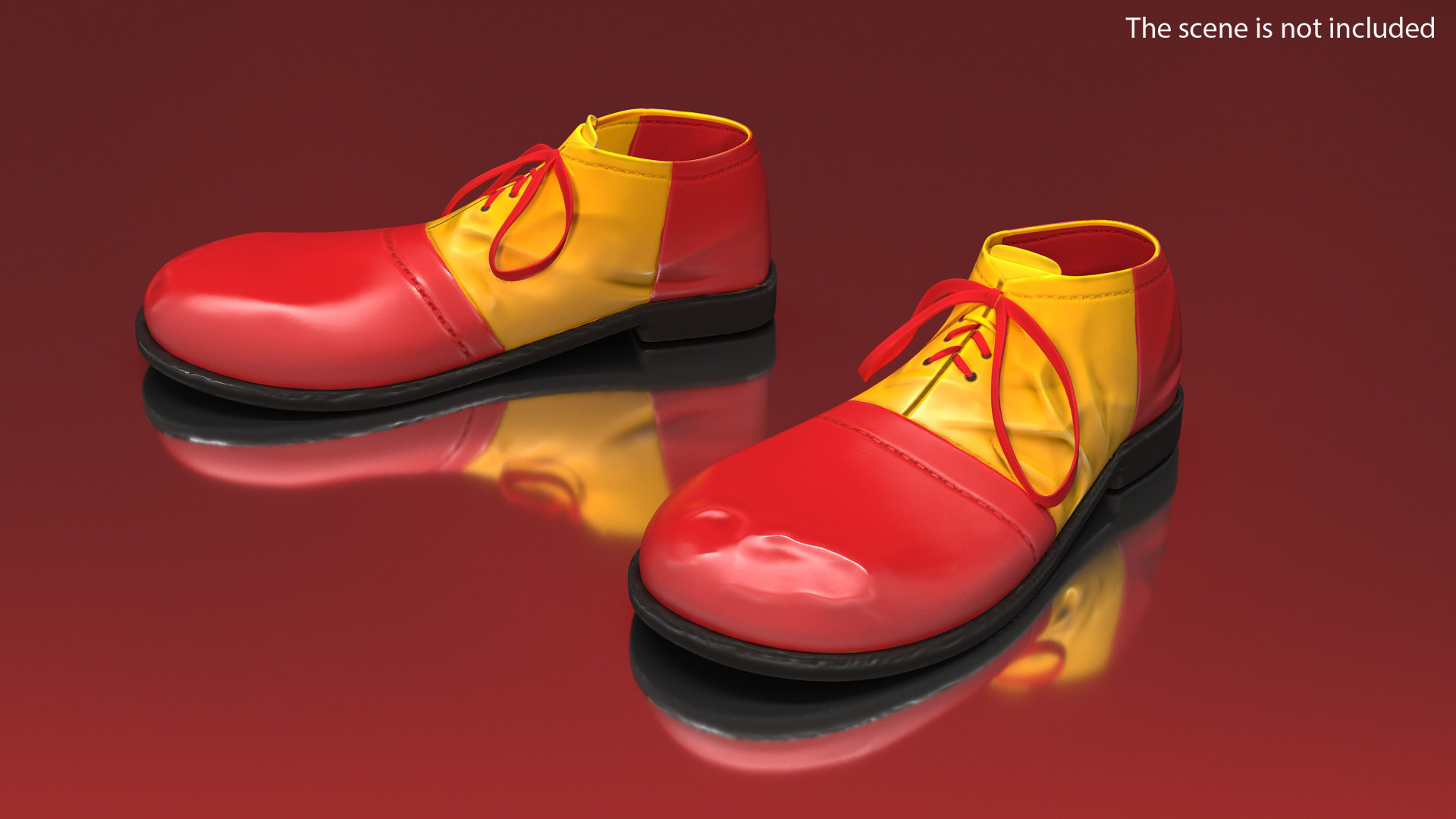 3D clown shoes - TurboSquid 1588294