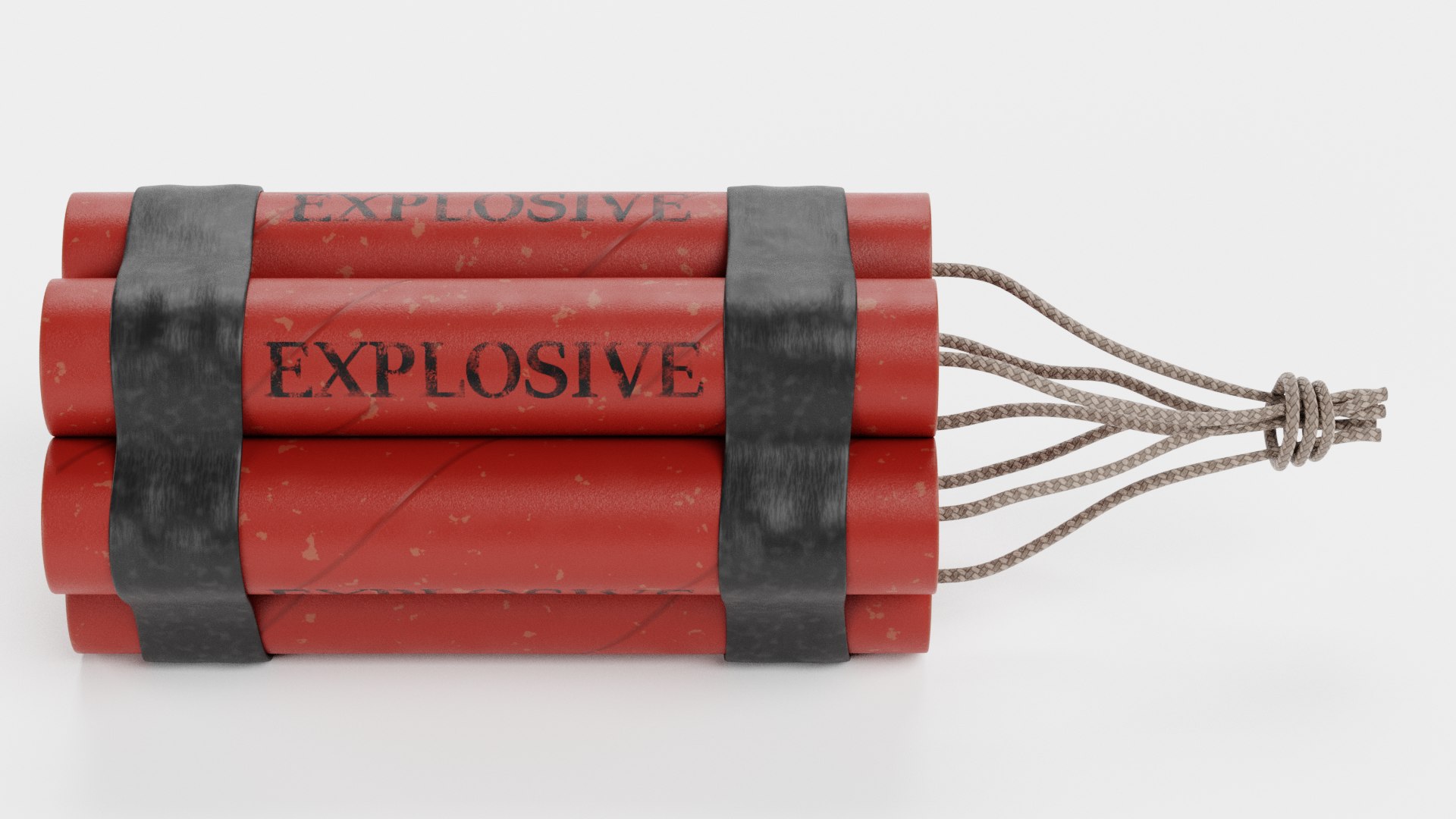 3D dynamite bomb tnt model - TurboSquid 1588189