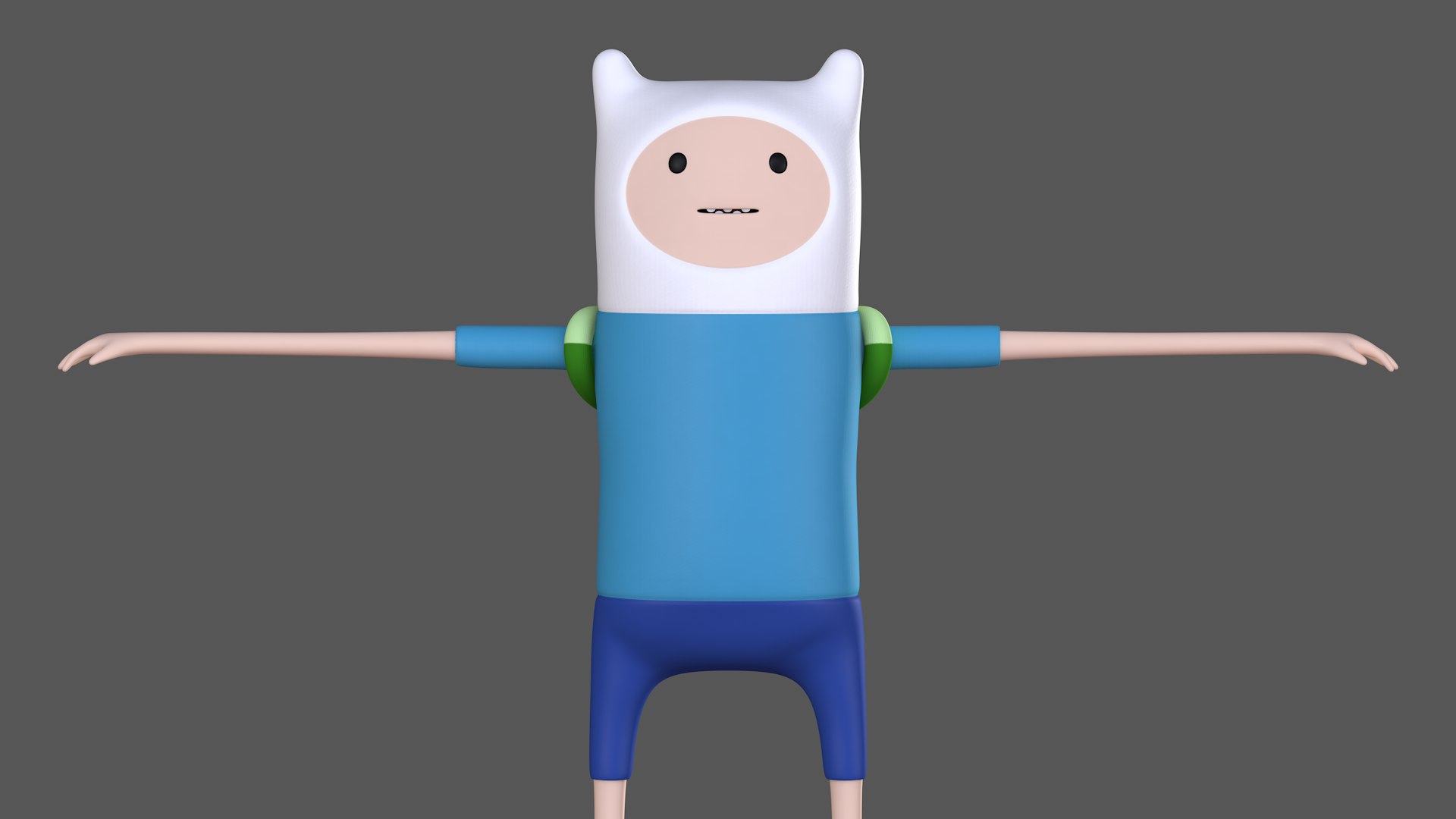 Finn character 3D - TurboSquid 1588930