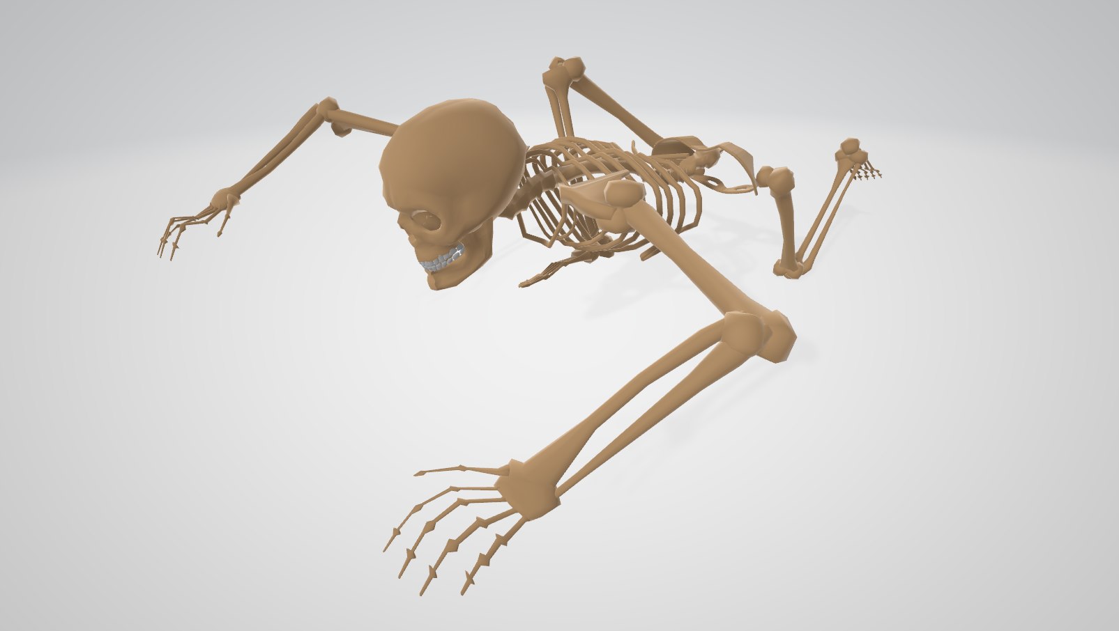 3D skeleton halloween - TurboSquid 1589124