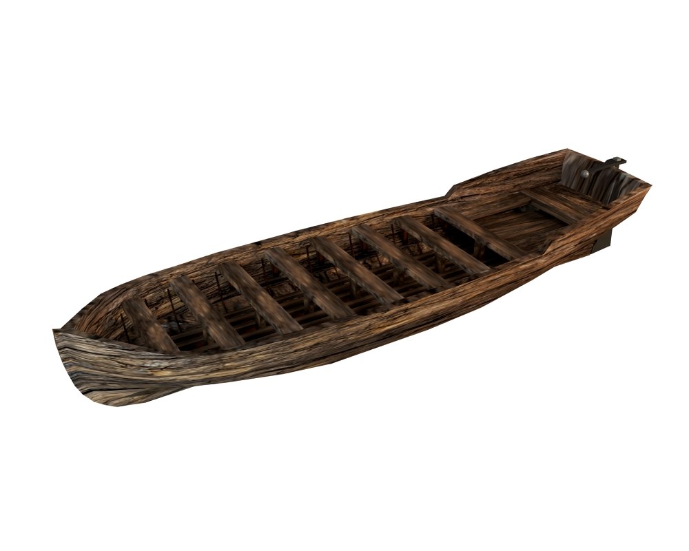 Old wooden boat games 3D model - TurboSquid 1589172