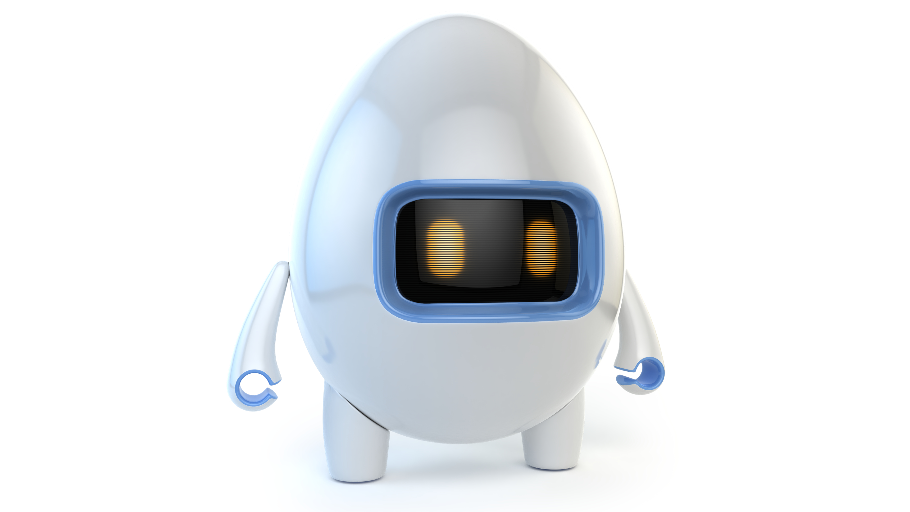 3D robot egg model - TurboSquid 1589434