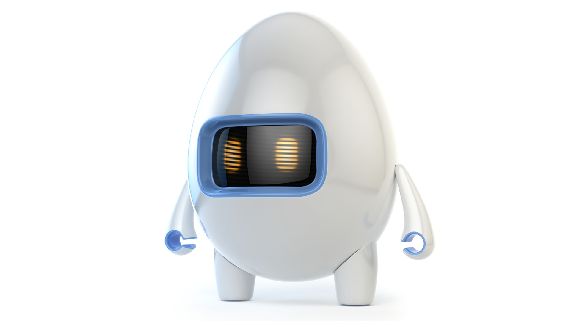 3D robot egg model - TurboSquid 1589434